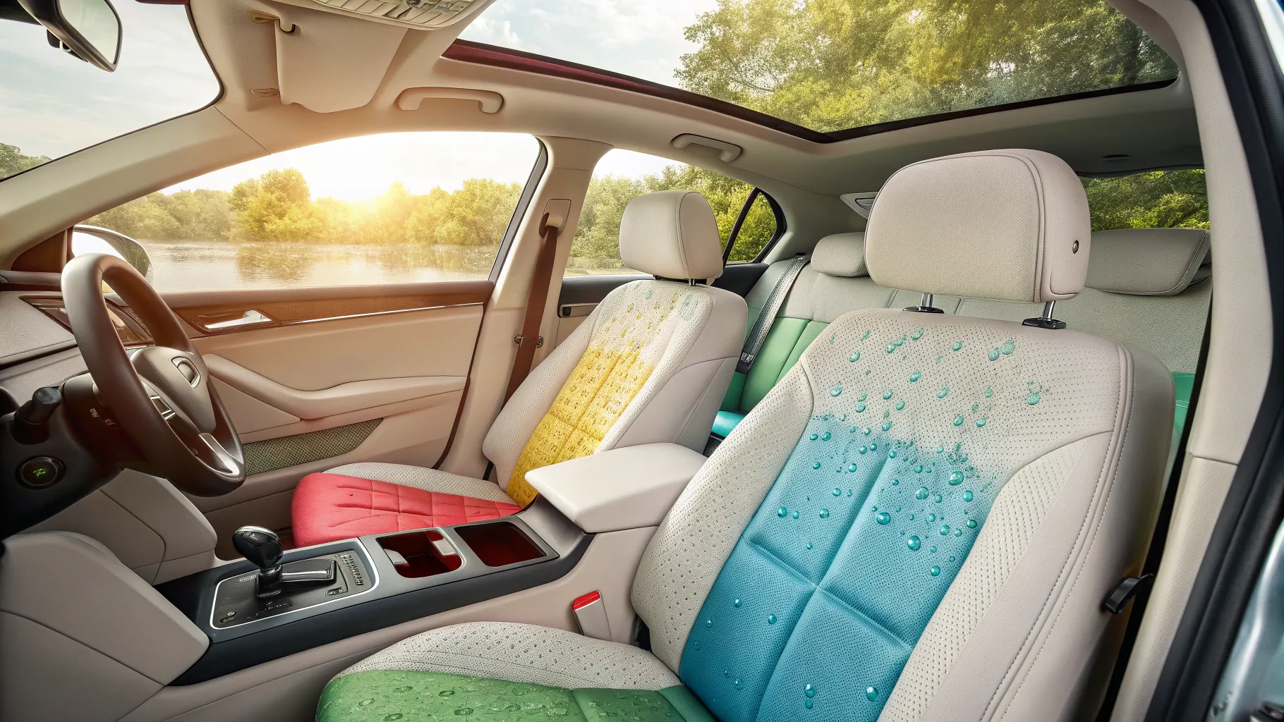 Revitalize Your Car with Fabric Car Seat Shampoo Service