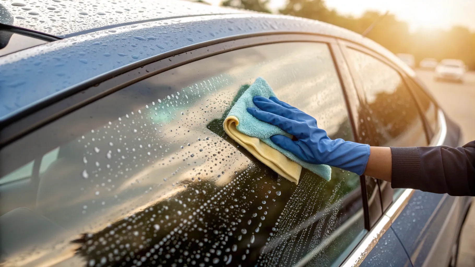Remove Water Spots from Car Windows with Ease